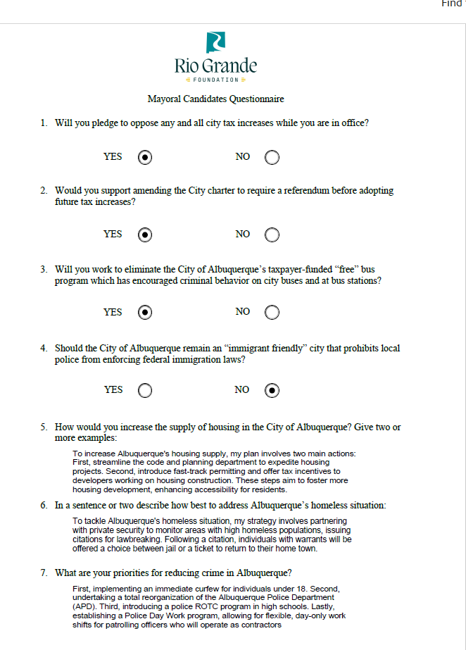 Albuquerque Mayoral Candidate Eddie Varela completes RGF candidate ...