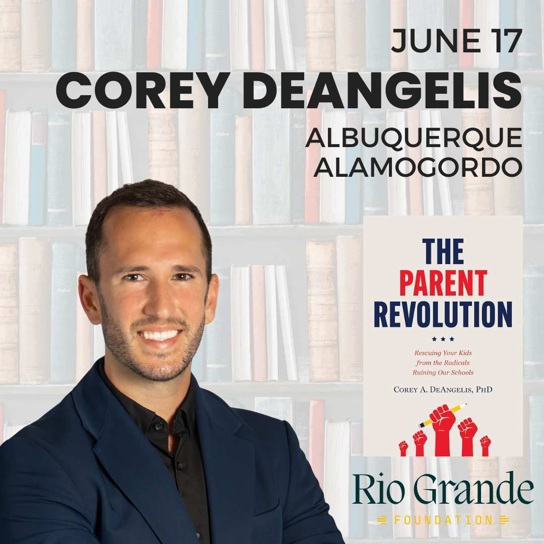 Corey DeAngelis: Albuquerque Date Announced - Opportunity for All Kids ...
